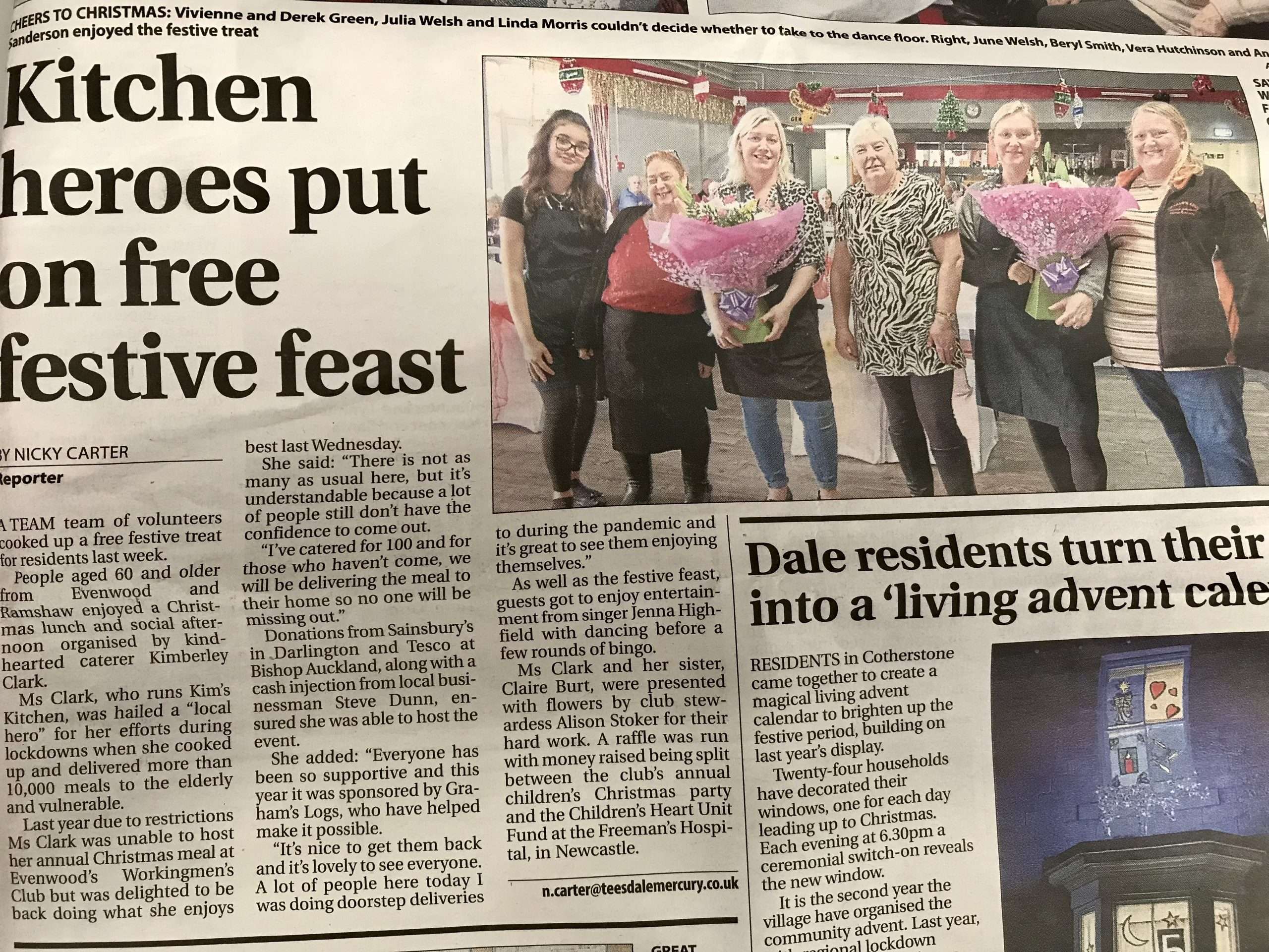 Graham’s Logs Supports Festive Feast For Over 60’s - Graham's Logs